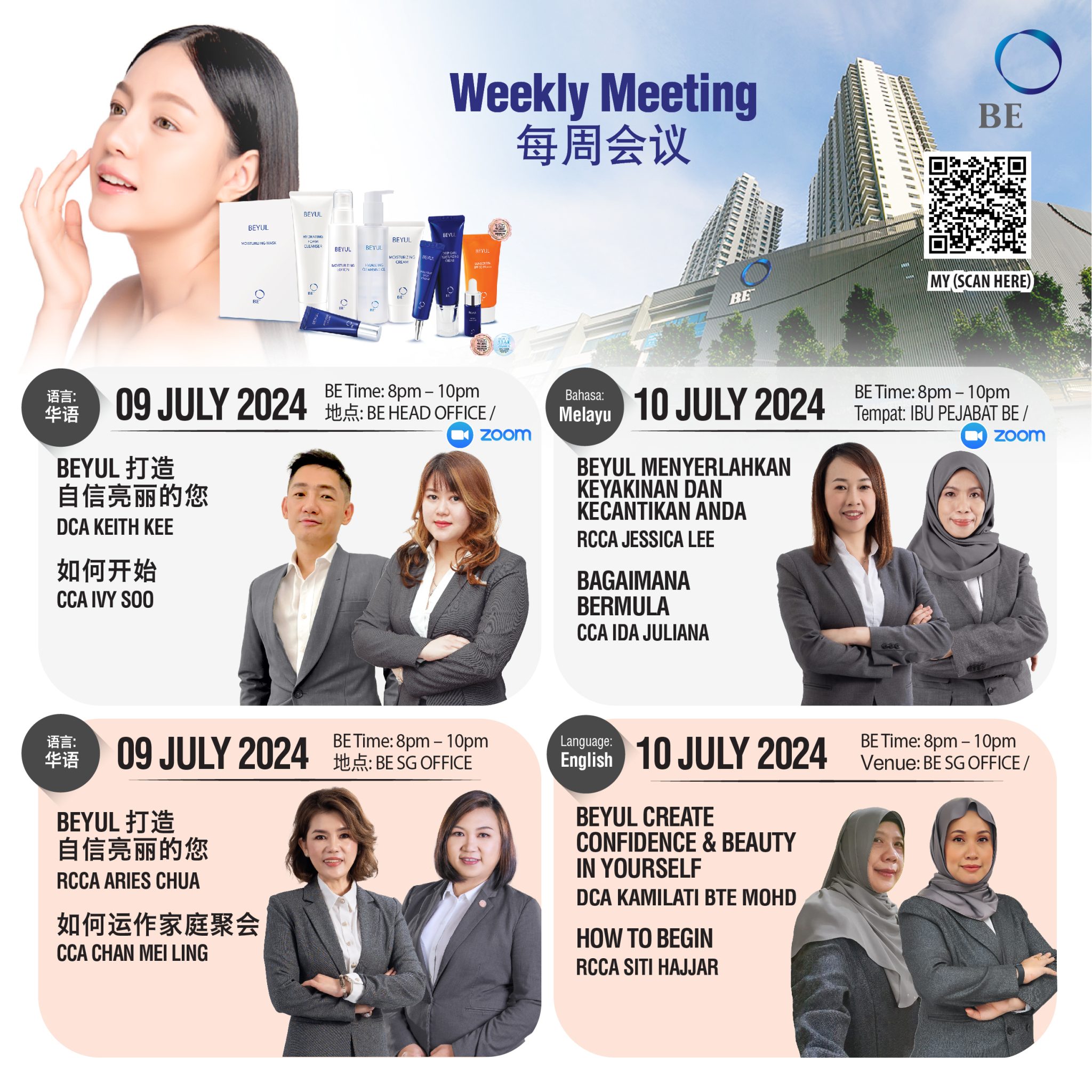 WEEKLY MEETING JULY 2024 - BE International Sdn Bhd
