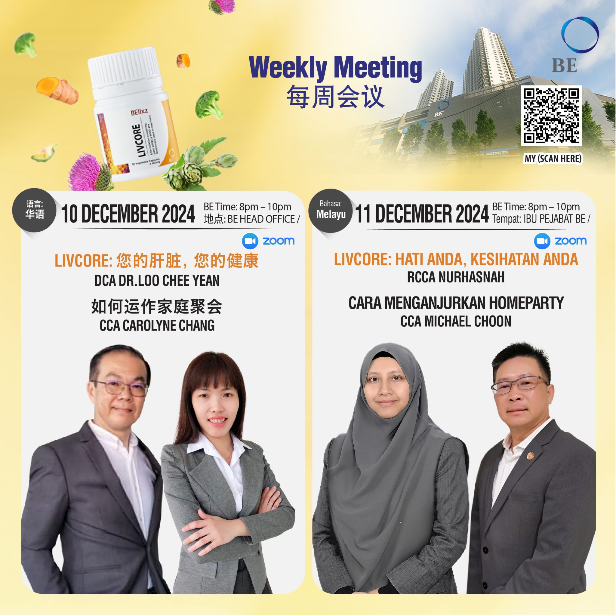 WEEKLY MEETING DECEMBER 2024 - BE International Sdn Bhd